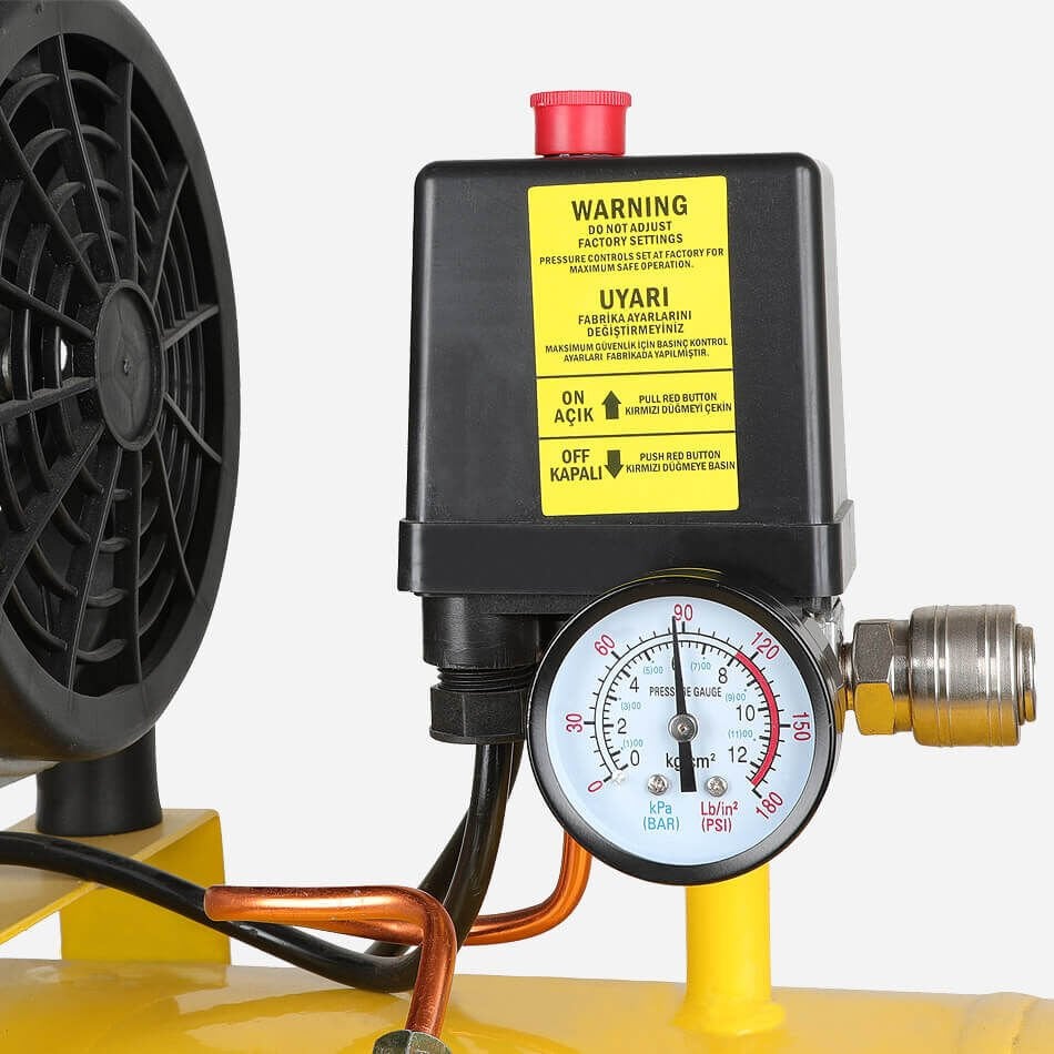 RTM735 Sessiz Hava Kompresörü 50 Lt 1.50 Hp / 1.10 Kw 8 Bar Fiyatı ve ...